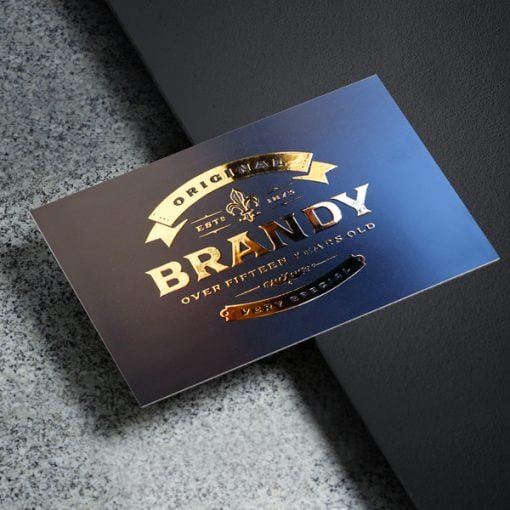 Raised Foil Business Cards Winnipeg - Gold, Silver & 3D | Print It On